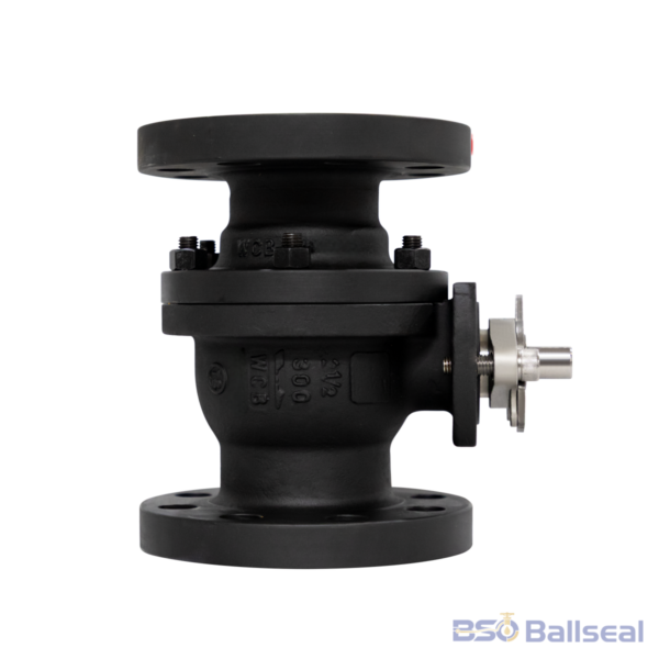 WCB Carbon Steel Flanged Floating Ball Valve (Bare Stem) | BALLSEAL
