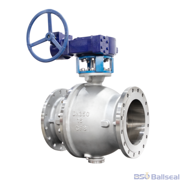 14" DN350 CF8 Trunnion Ball Valve (Gear Operated) | BALLSEAL
